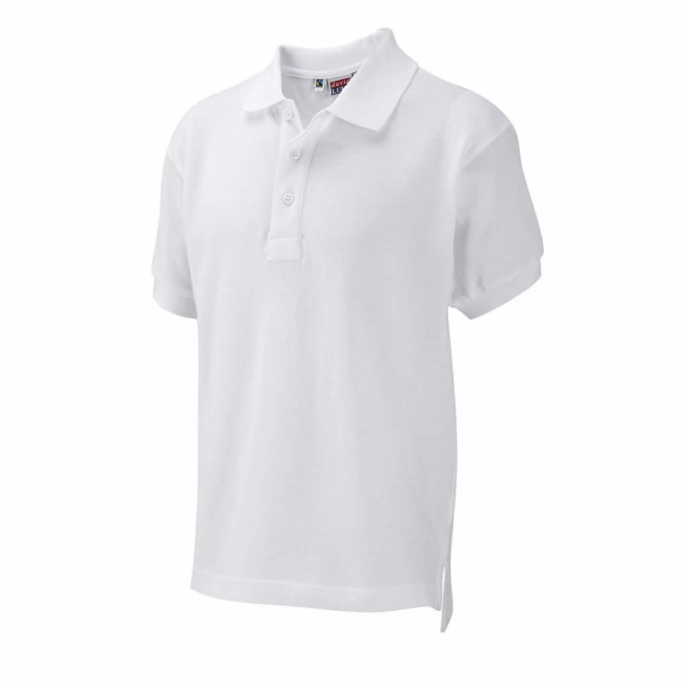 Furze Platt Infant School White Polo Shirt - Furze Platt Infant Uniform
